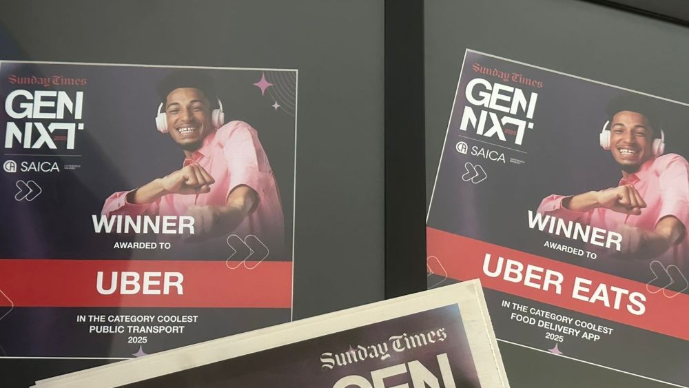 Uber & Uber Eats named Coolest Transport & Food Delivery brands | SA ...